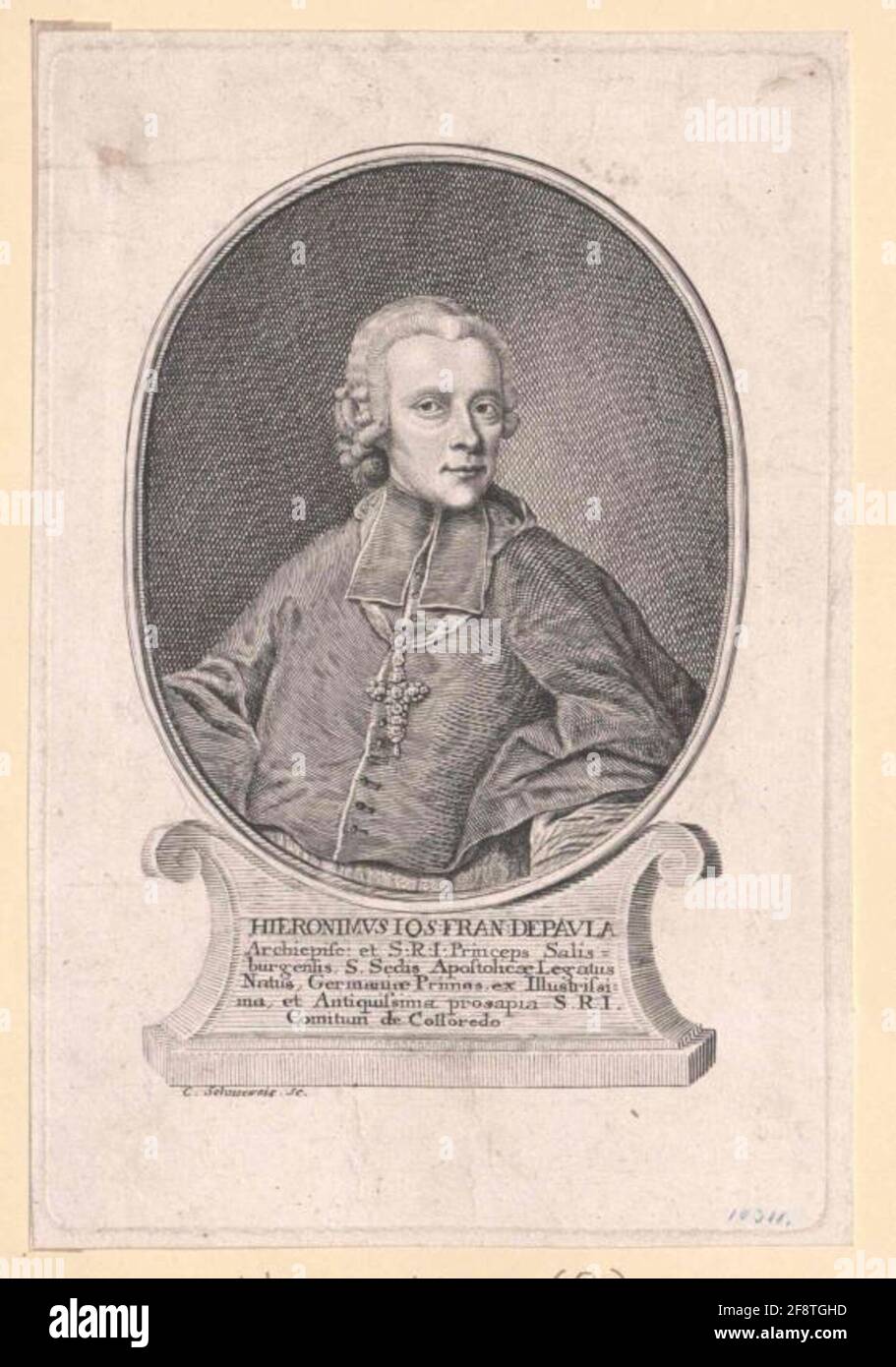 Hieronymus colloredo hi-res stock photography and images - Alamy