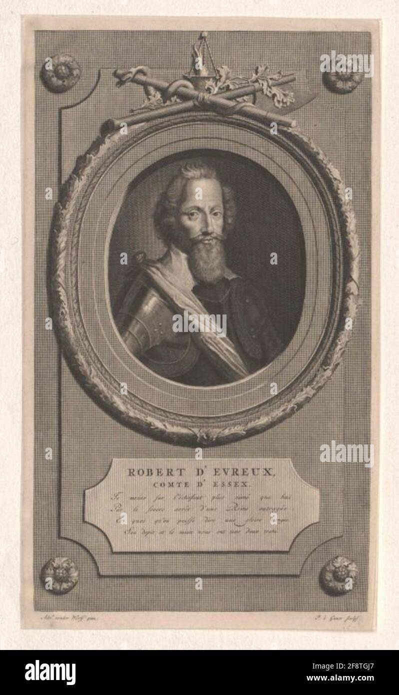 Essex, Robert Devereux Earl of Stecher: Gunst, Pieter Stevens Vandation ...