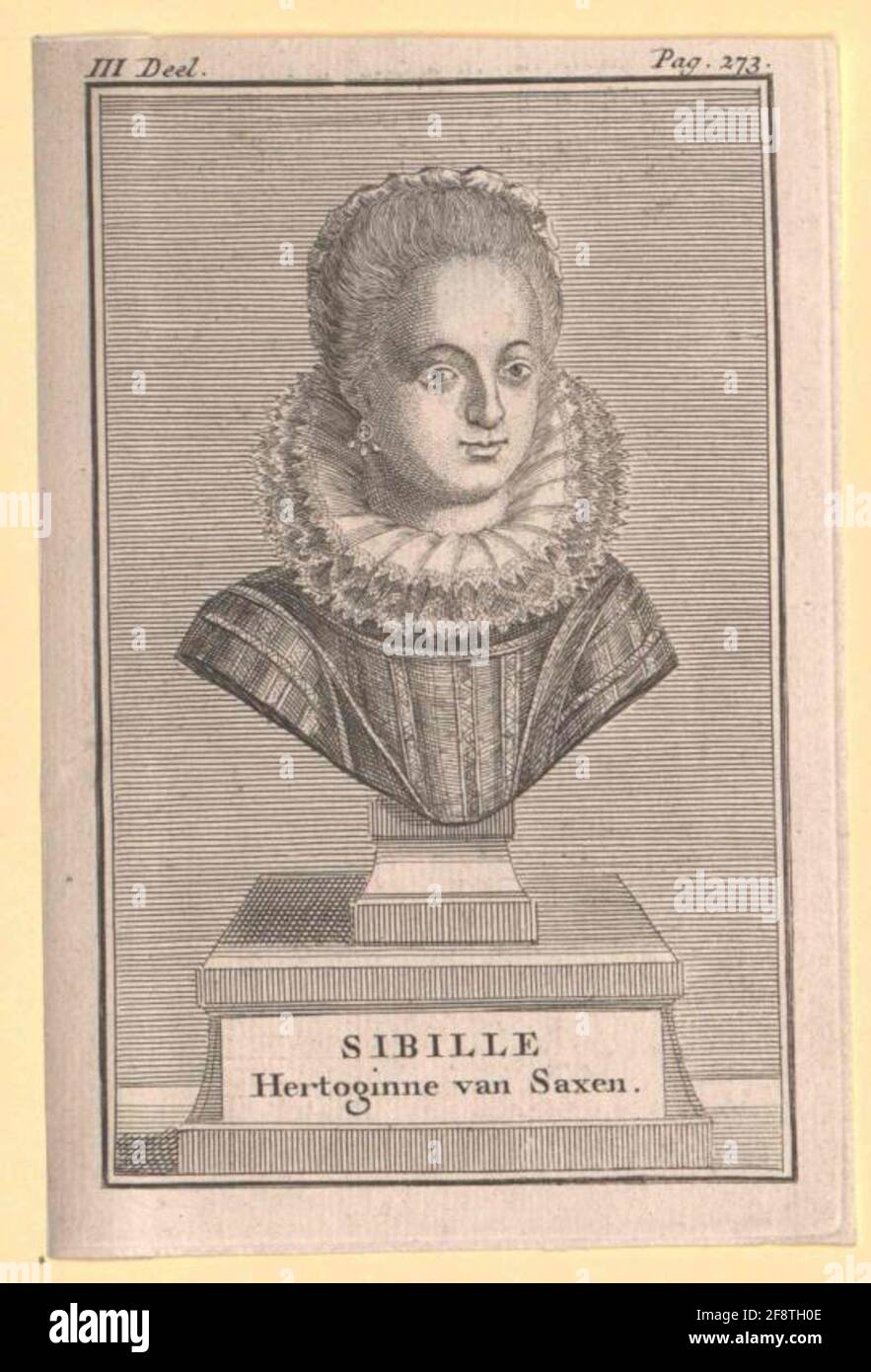 Sibylle, princess of Saxony Stock Photo - Alamy