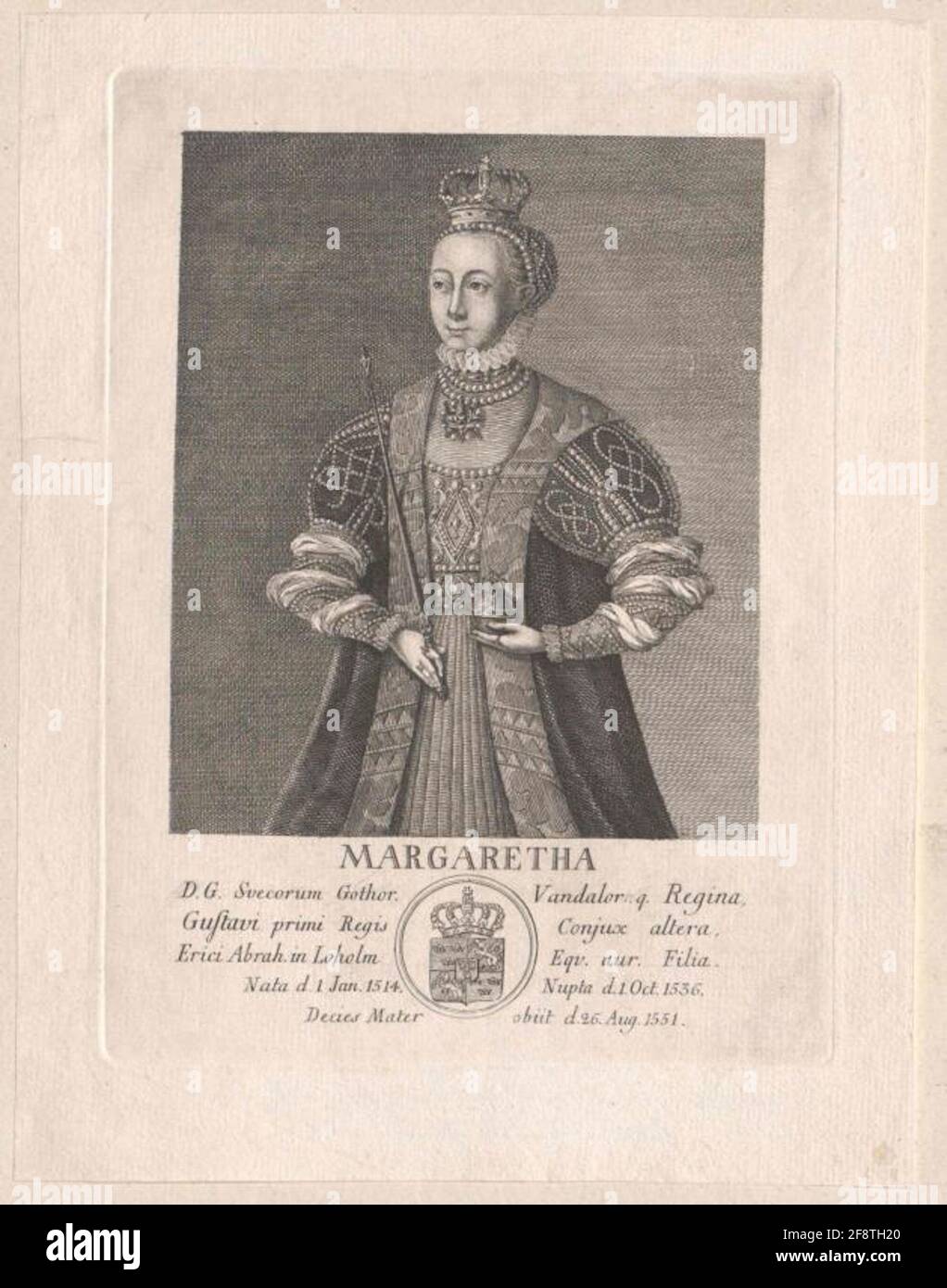 Leijonhufvud, Margareta Eriksdotter Stock Photo - Alamy