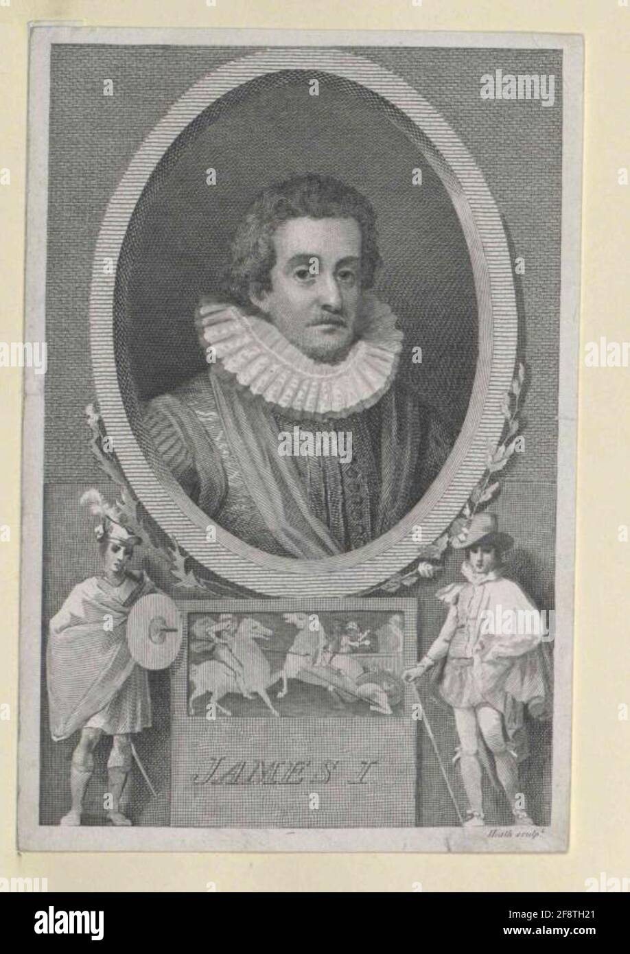 Jacob I. King of England Stock Photo - Alamy
