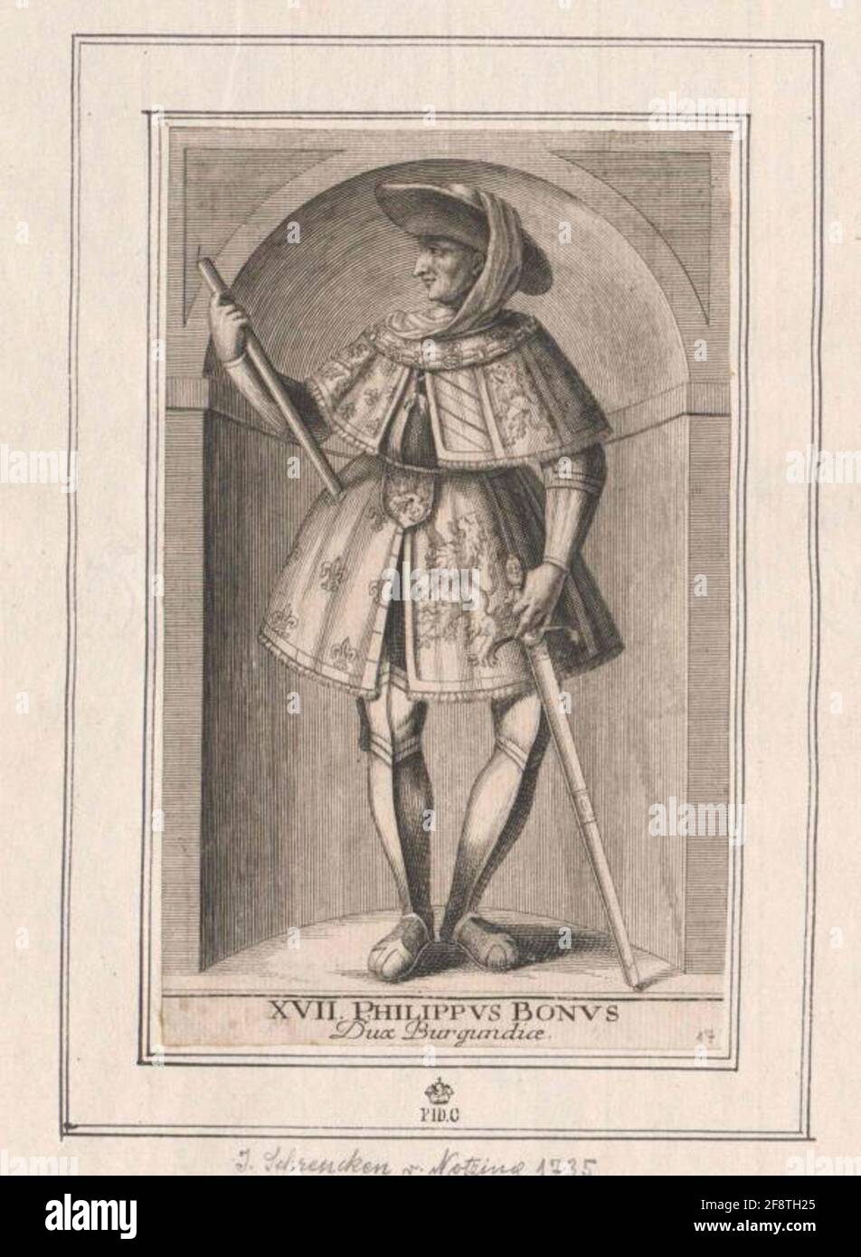 Philipp III. The good, Duke of Burgundy 1601/1700 Stock Photo - Alamy