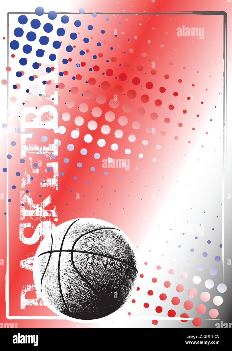 basketball poster backhģround Stock Vector Image & Art - Alamy