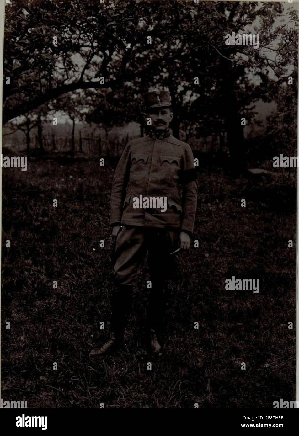 Rudolf Kralicek, the commander of the XVI. Corps Stock Photo - Alamy