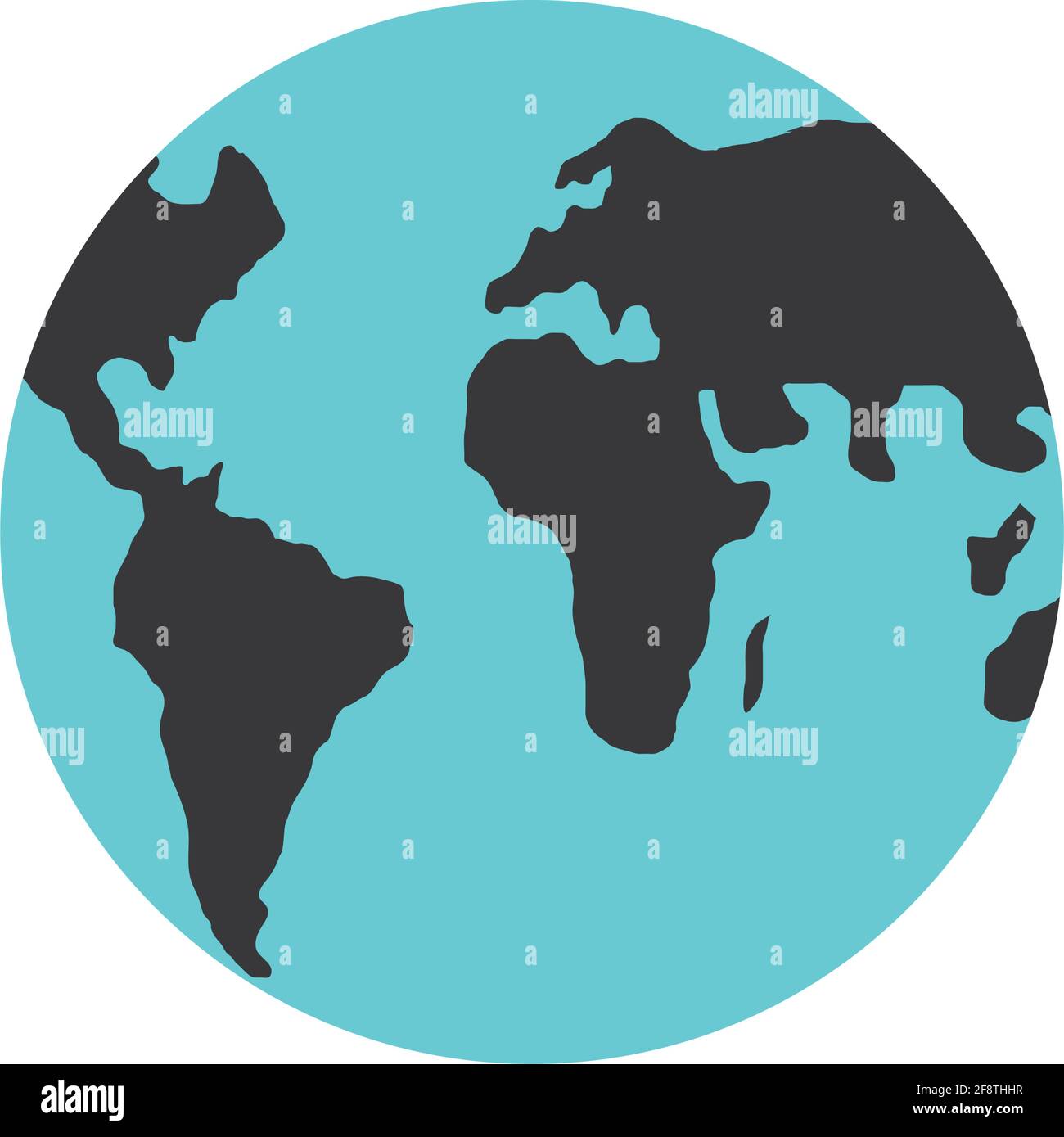 world globe map Stock Vector Image & Art - Alamy