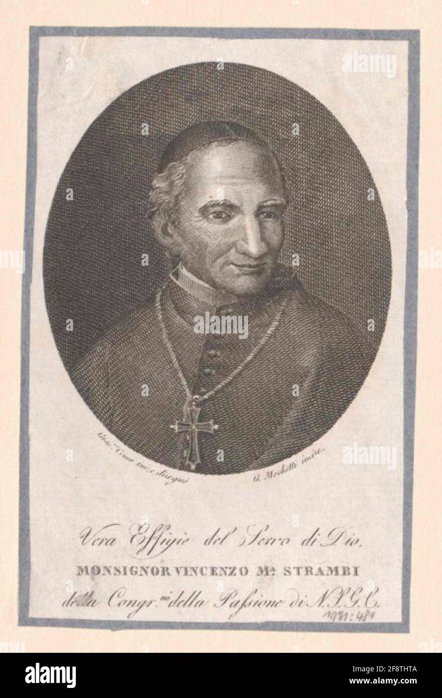 Strambi, Vincenzo Maria Stock Photo - Alamy