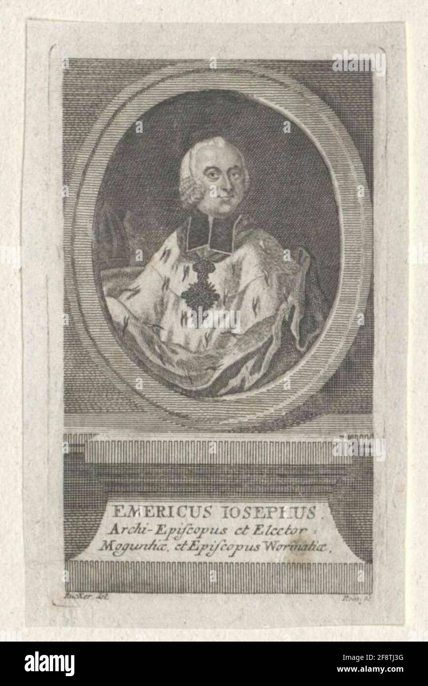 Breidbach-Bürresheim, Emmerich Josef Freiherr von Stock Photo - Alamy