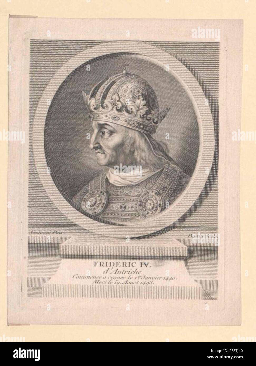 Friedrich III., Roman-German Emperor Stock Photo - Alamy