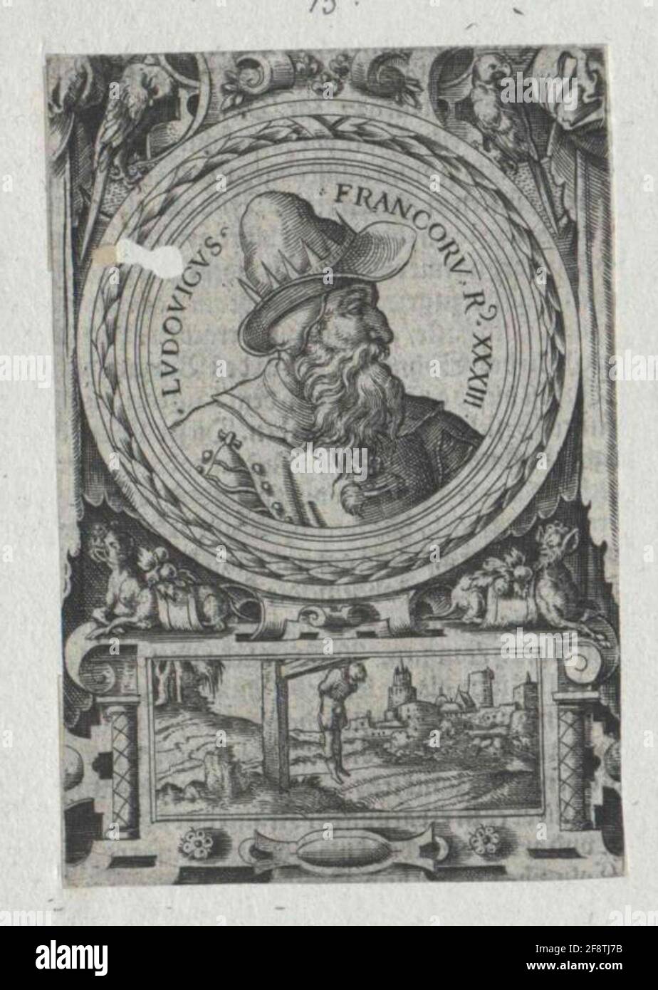 Ludwig IV., The overseas king of France Stock Photo - Alamy