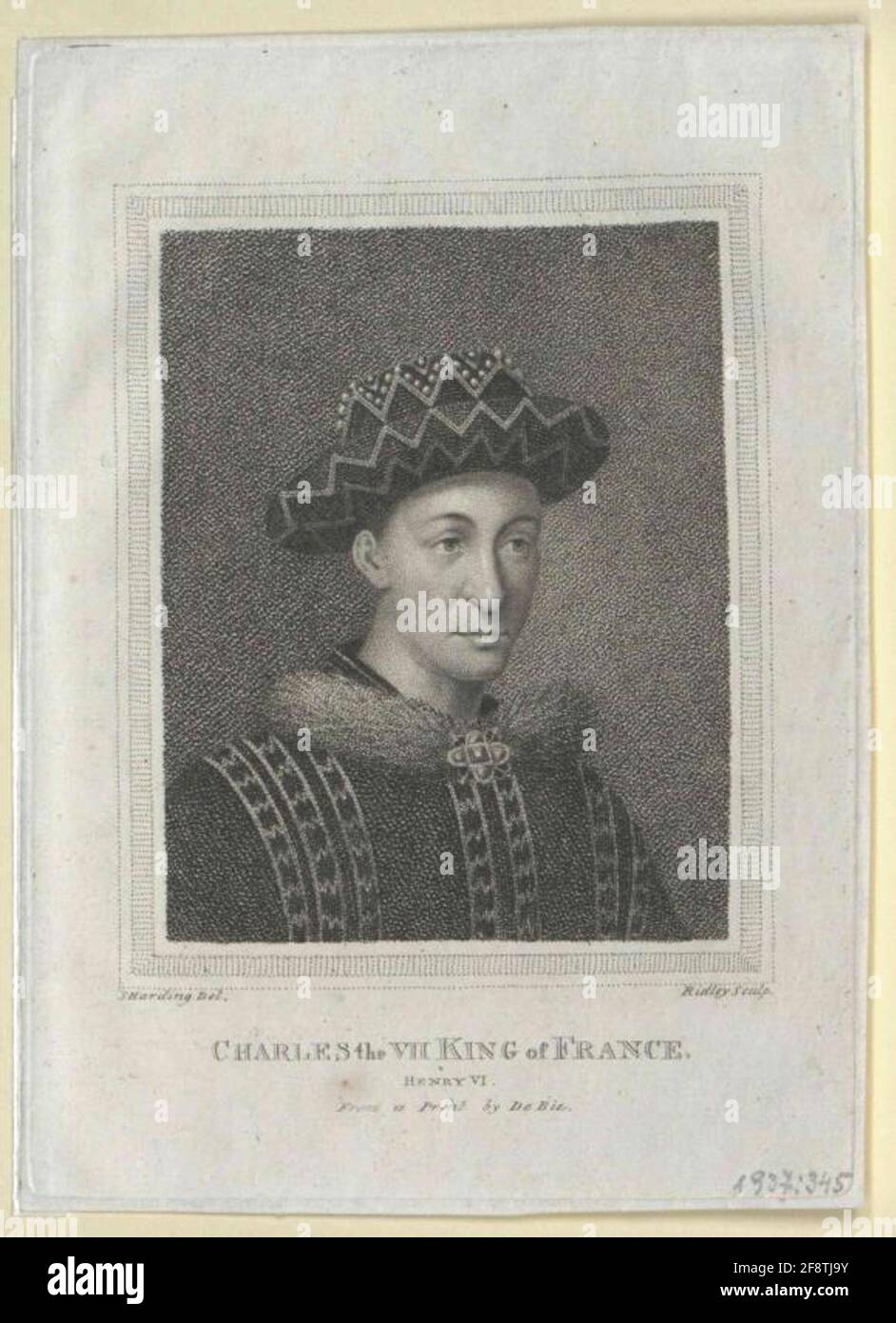 Charles VII., King of France Stock Photo - Alamy