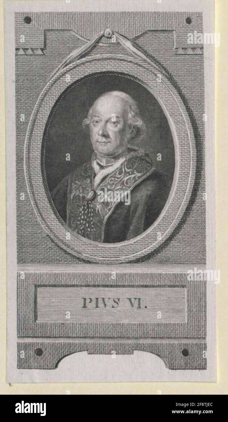 Pius VI., Pope Stock Photo - Alamy
