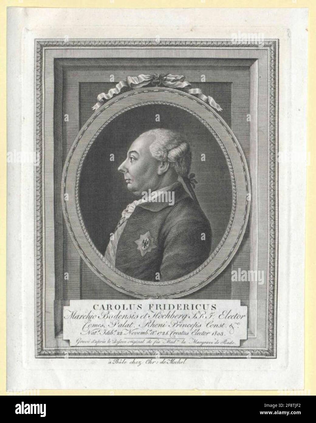 Karl Friedrich, Grand Duke of Baden Stock Photo - Alamy