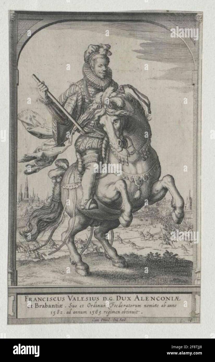 Franz von France, Duke of Alencon and Anjou Stock Photo - Alamy