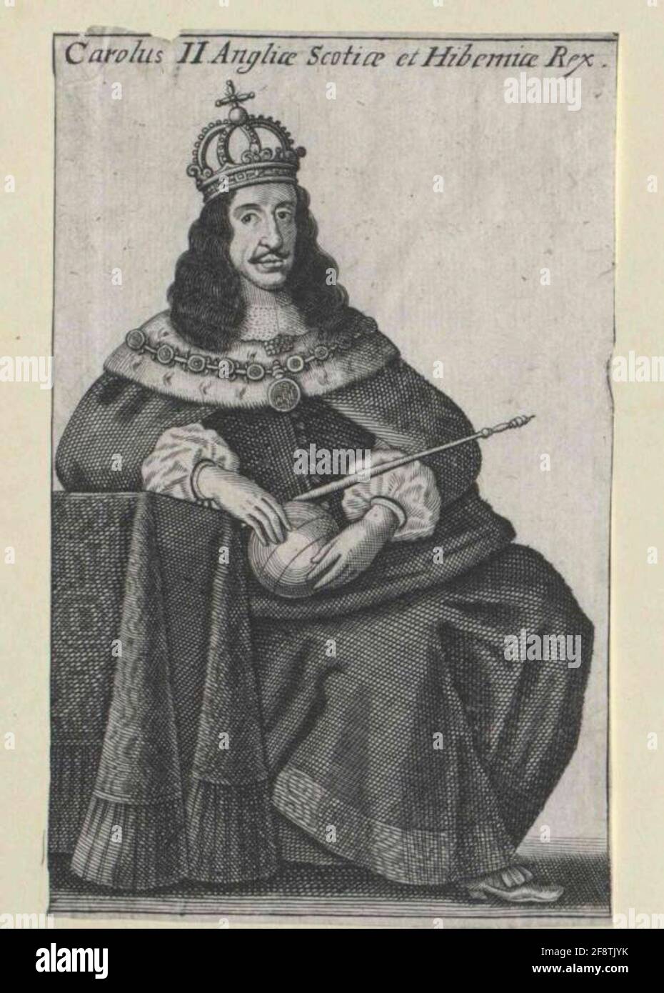 Karl II., King of England Stock Photo - Alamy