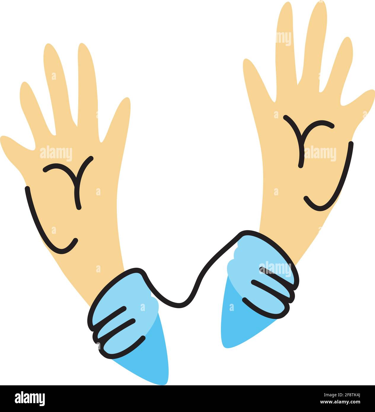 raised hands freedom Stock Vector Image & Art - Alamy