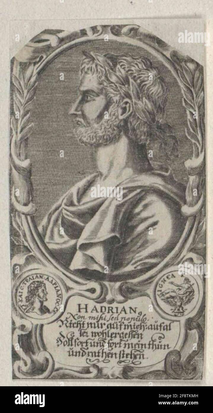 Hadrian, Roman emperor Stock Photo - Alamy