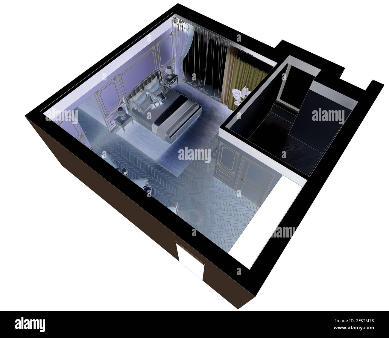 Luxury building interior Cut Out Stock Images & Pictures - Alamy