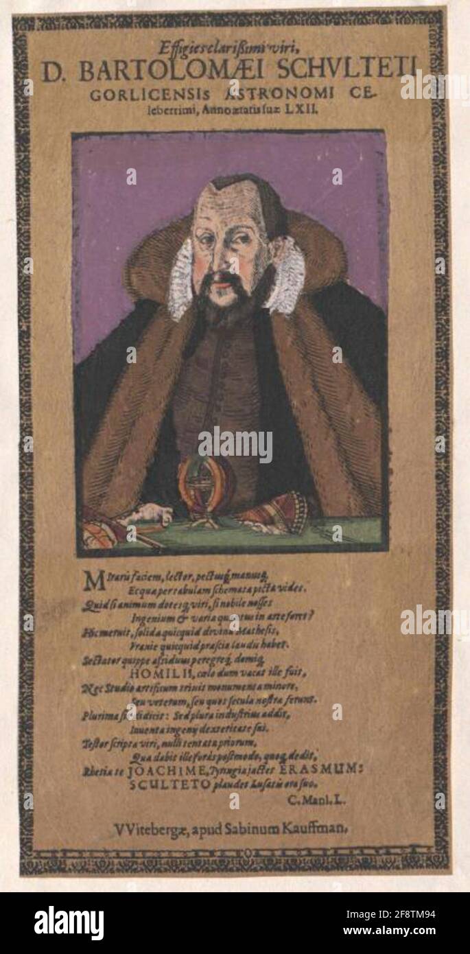 Bartholomew scultetus hi-res stock photography and images - Alamy