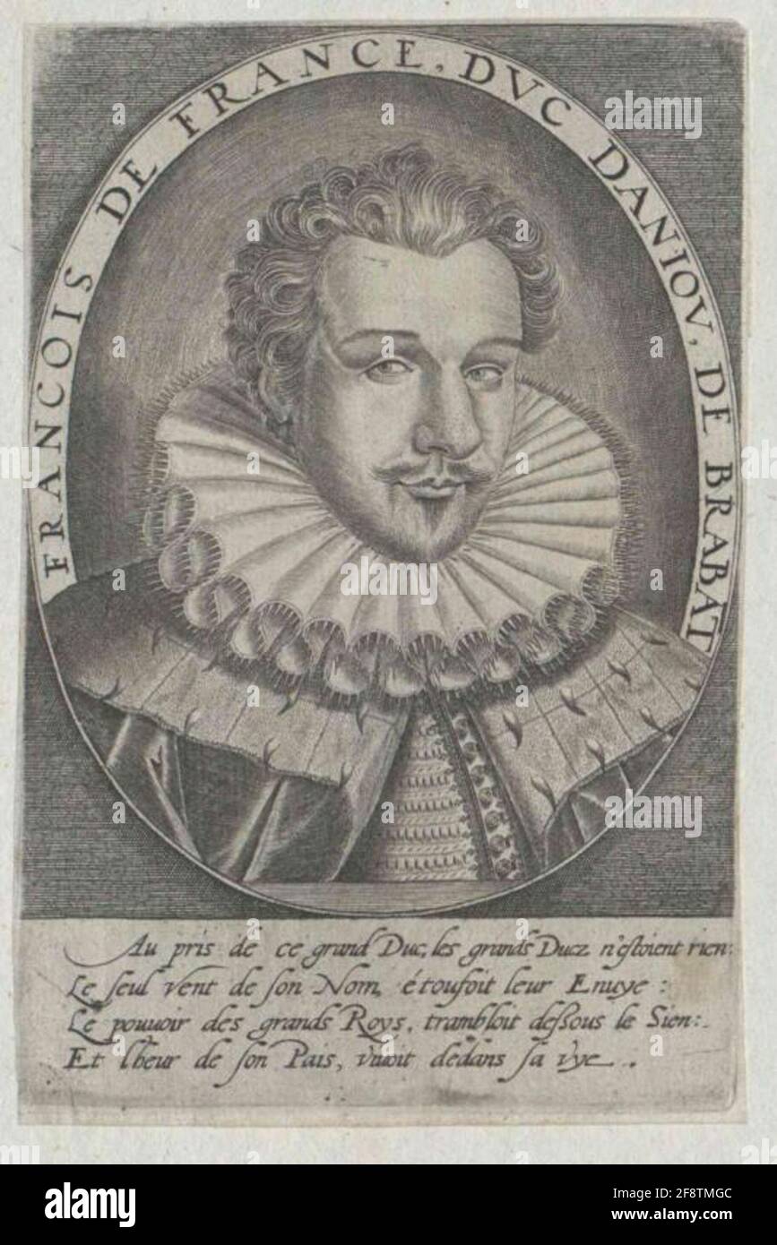 Franz von France, Duke of Alencon and Anjou Stock Photo - Alamy