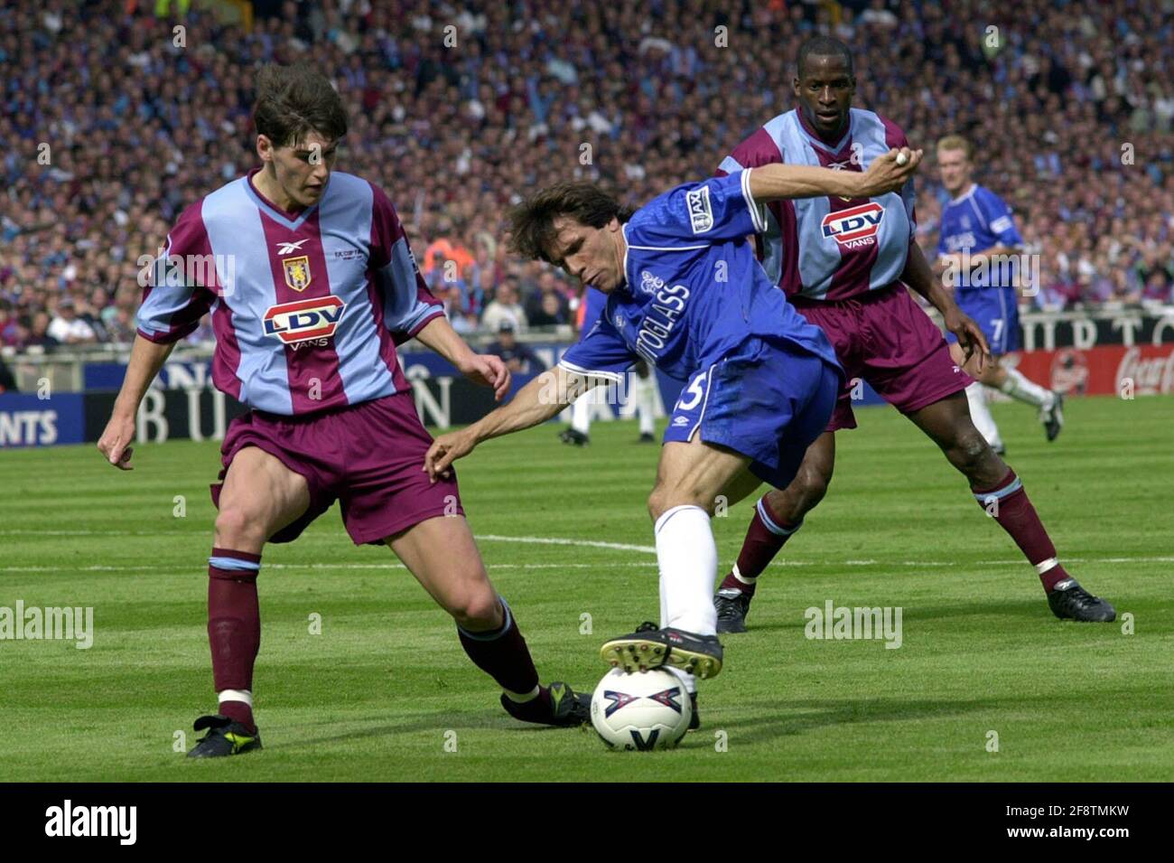 Gianfranco Zola Football player of Chelsea, May 2000in action against ...