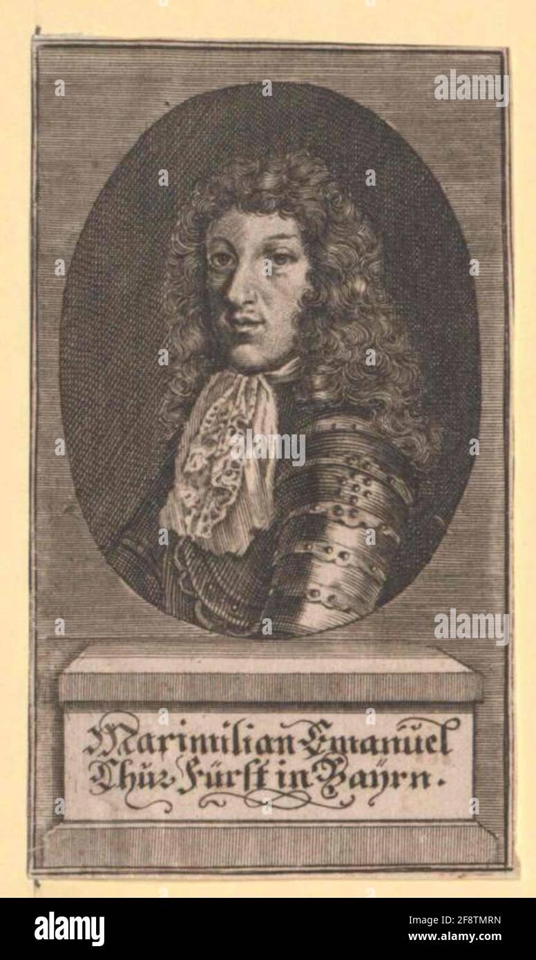 Maximilian II Emanuel, Elector of Bavaria Stock Photo - Alamy
