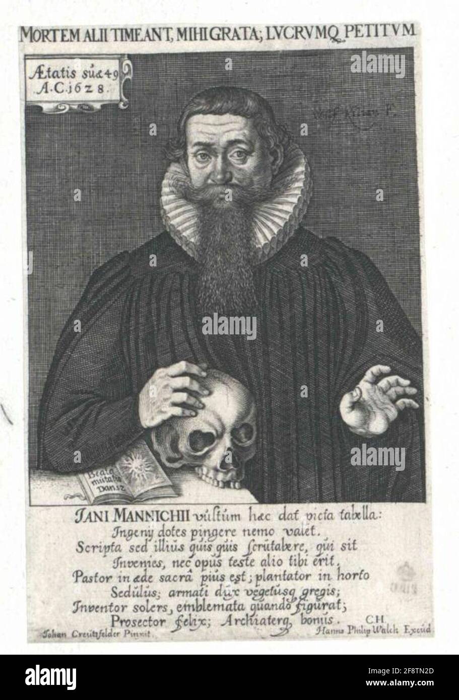 Mannich, Johann Stock Photo - Alamy