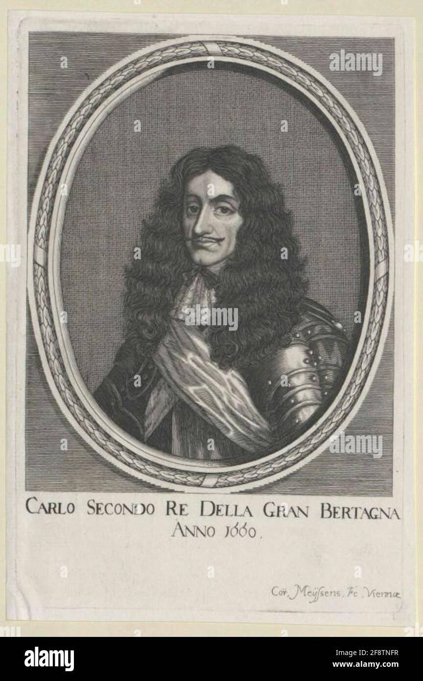 Karl II., King of England Stock Photo - Alamy