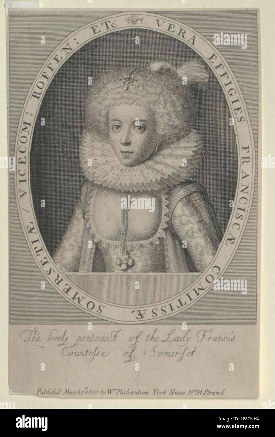 Howard, Frances Lady Stock Photo - Alamy