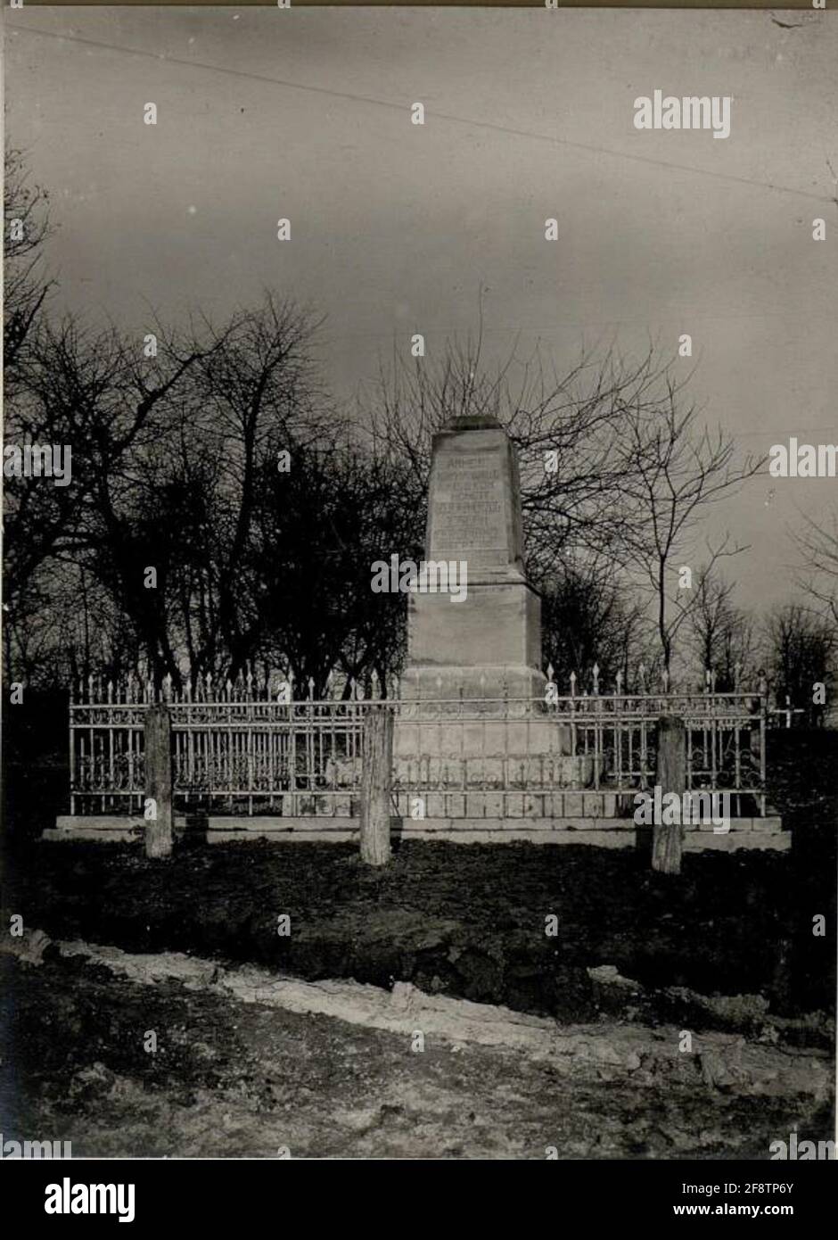One in Malin, Volhynia, built monument in honor of the Army Commander ...