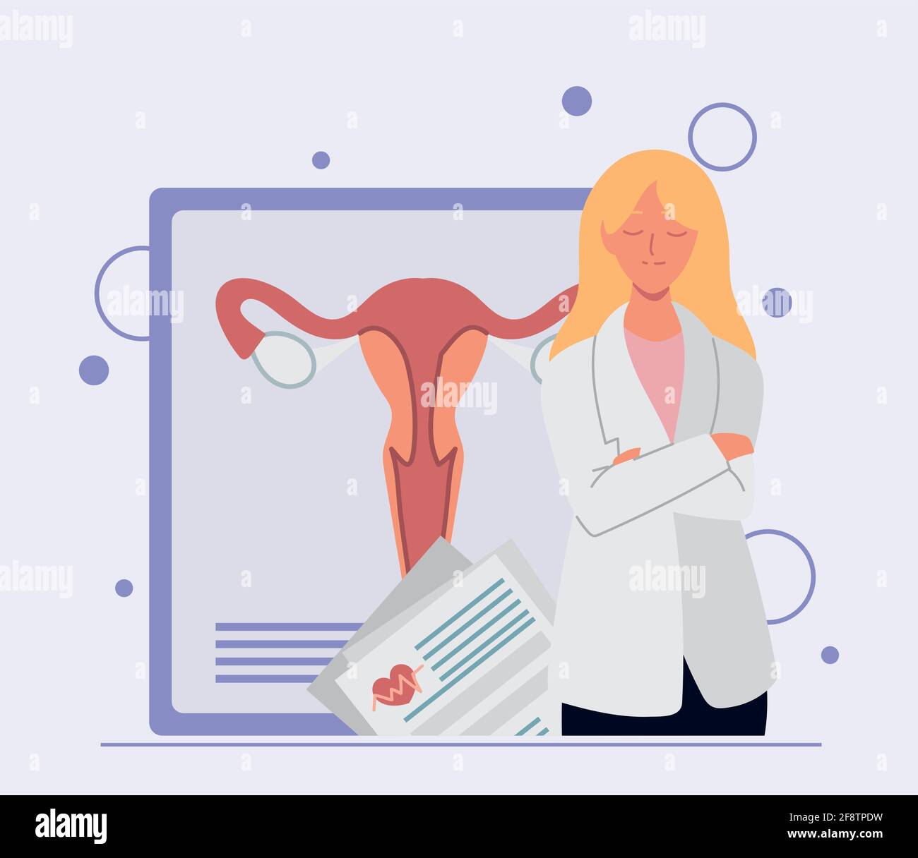 doctor gynecologist character Stock Vector Image & Art - Alamy
