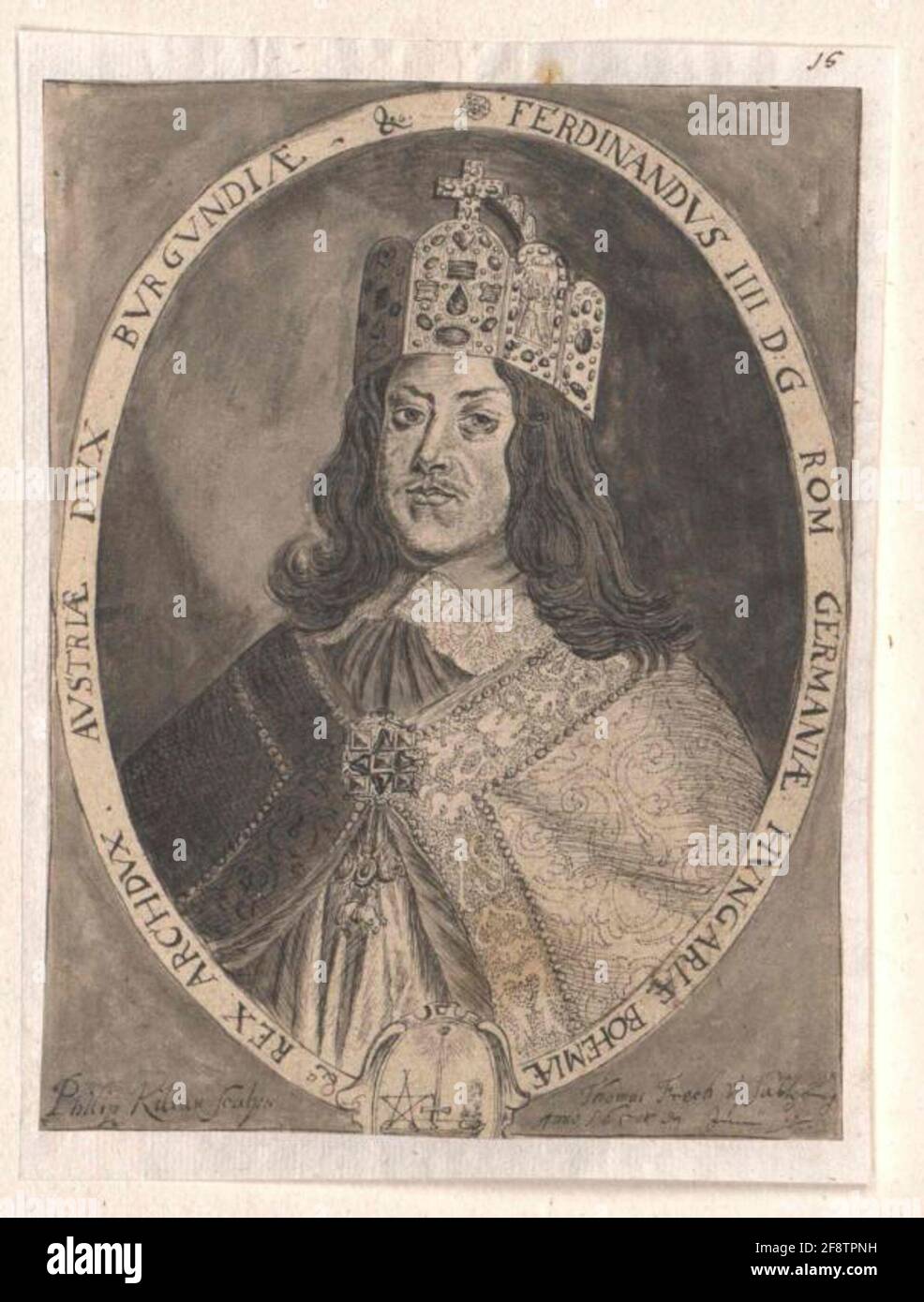 Ferdinand IV., Roman king Stock Photo - Alamy