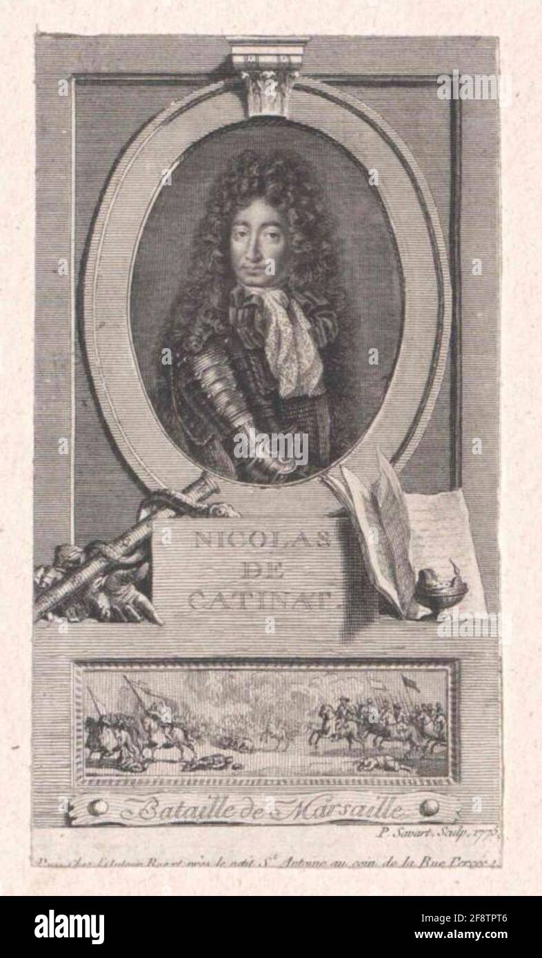 Catinat, Nicolas de Stecher: Savart, Pierre Stock Photo - Alamy