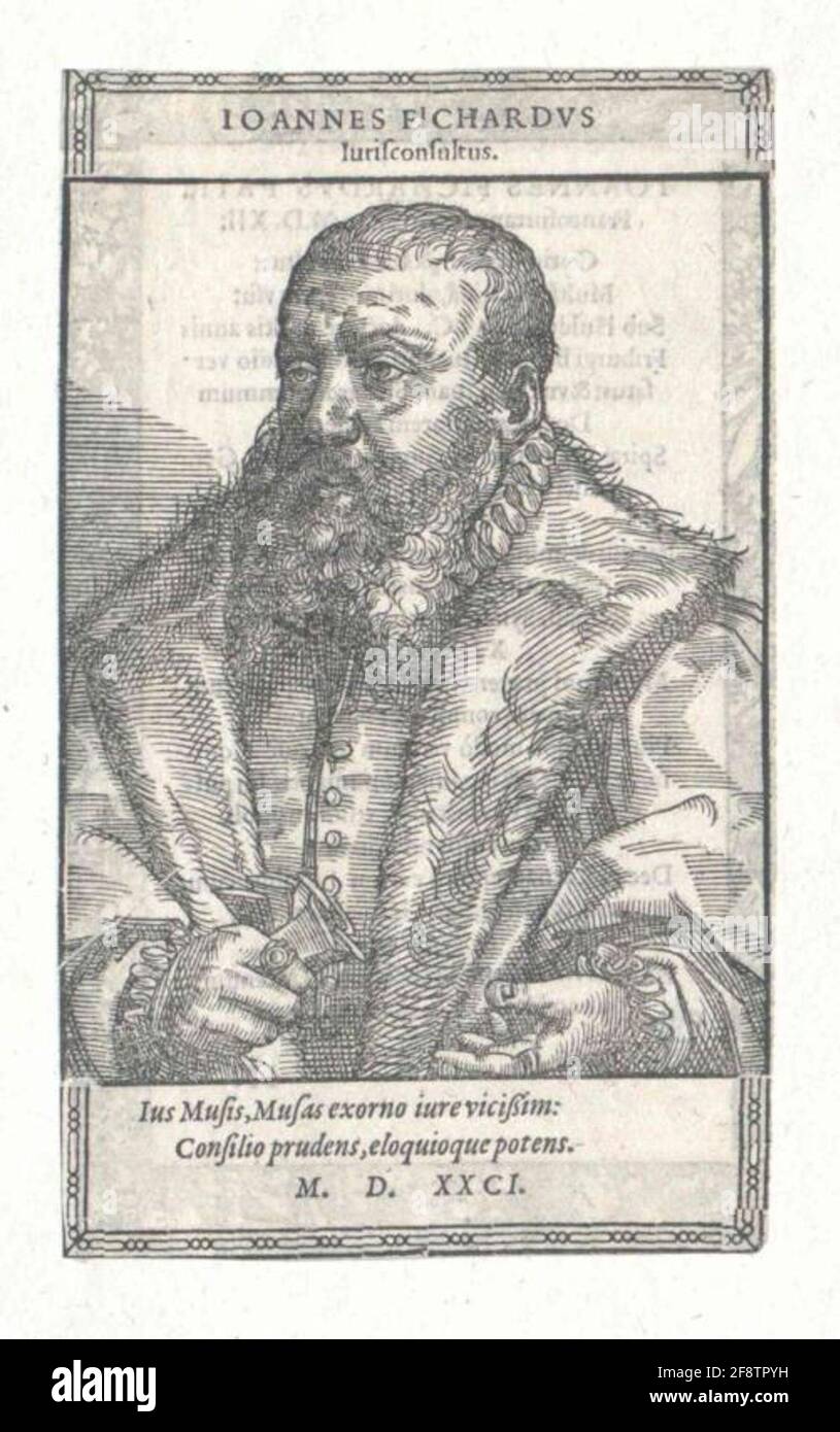 Fichard, Johann Form Cutter: Stimmer, Tobias Stock Photo - Alamy