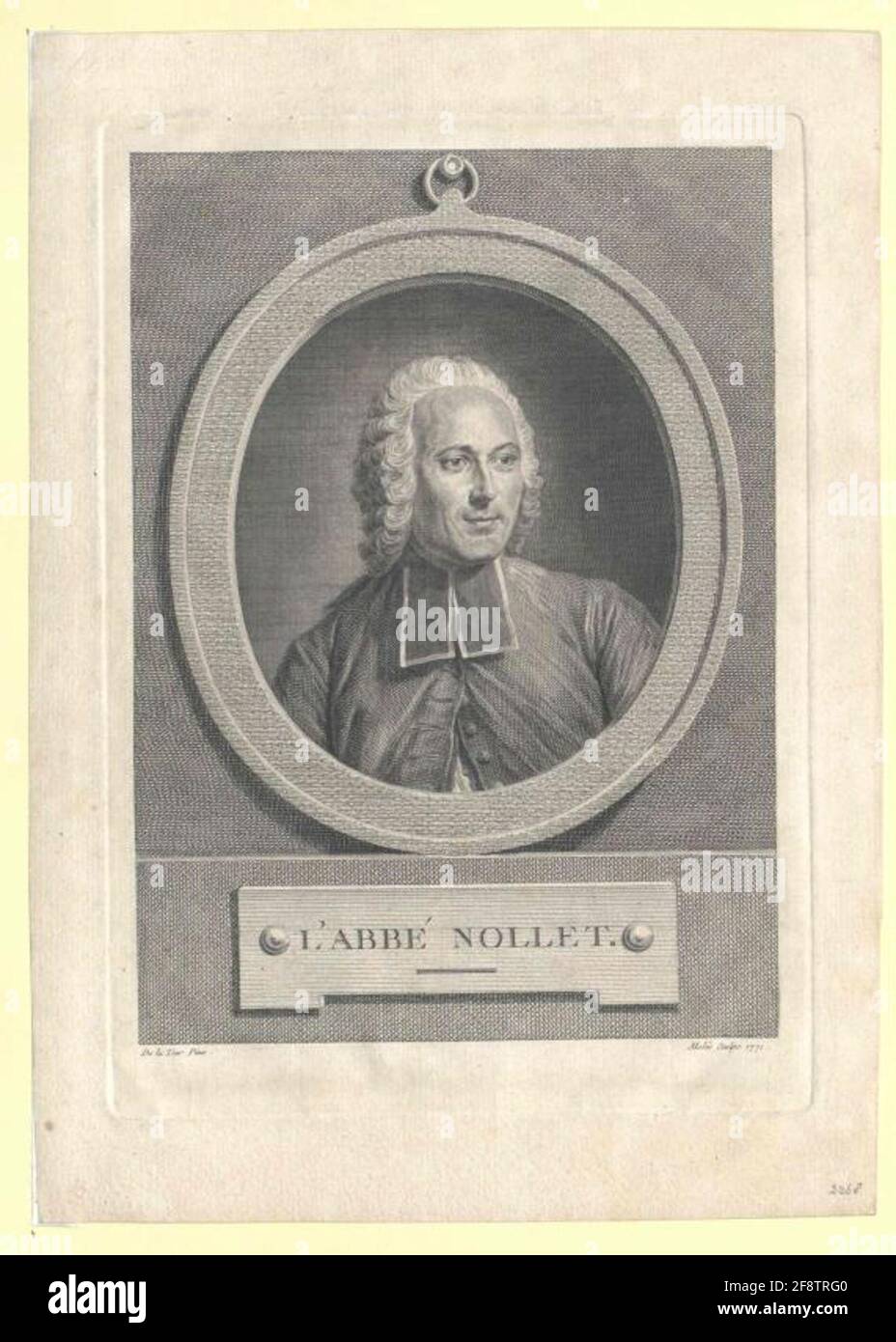 Nollet, Jean Antoine Stock Photo - Alamy