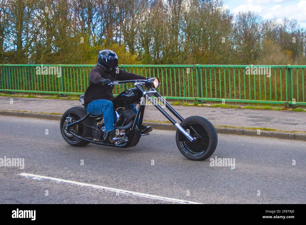 Fat Man Riding Motorcycle High Resolution Stock Photography and Images ...