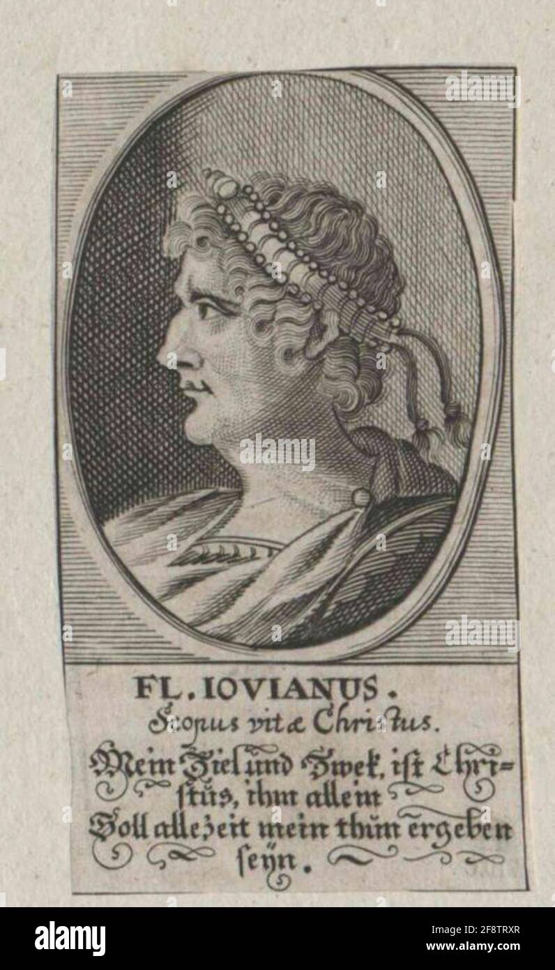 Flavius Jovianus, Roman Emperor Stock Photo - Alamy