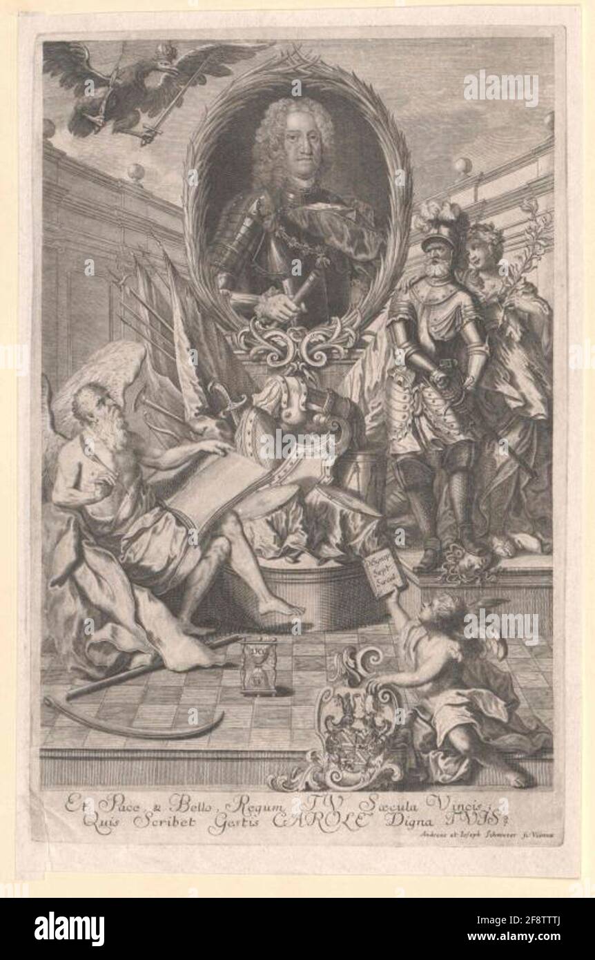 Karl VI., Roman-German Kaiser Stock Photo - Alamy