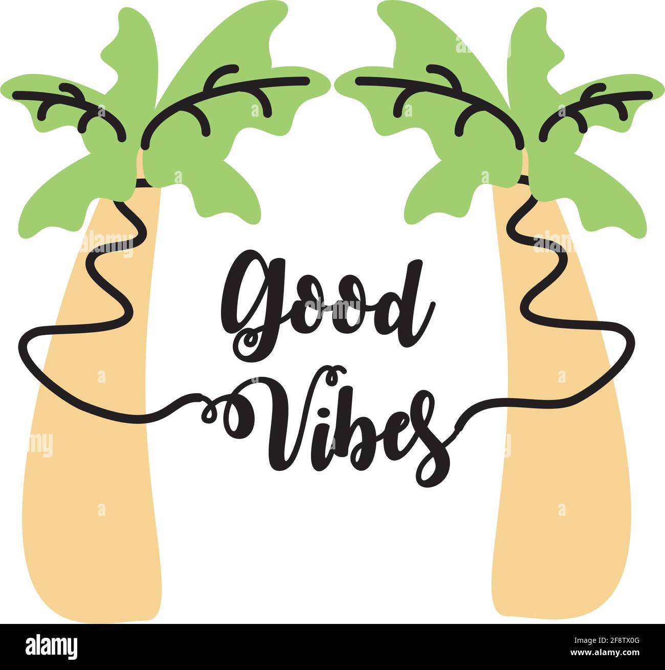 Positive Vibes Stock Vector Images - Alamy