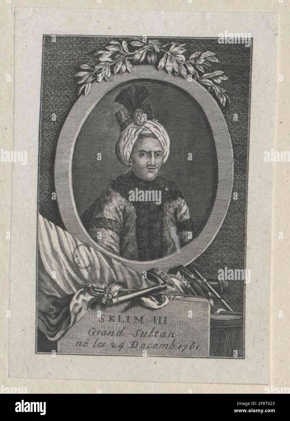 Selim III., Sultan of Turkey Stock Photo - Alamy