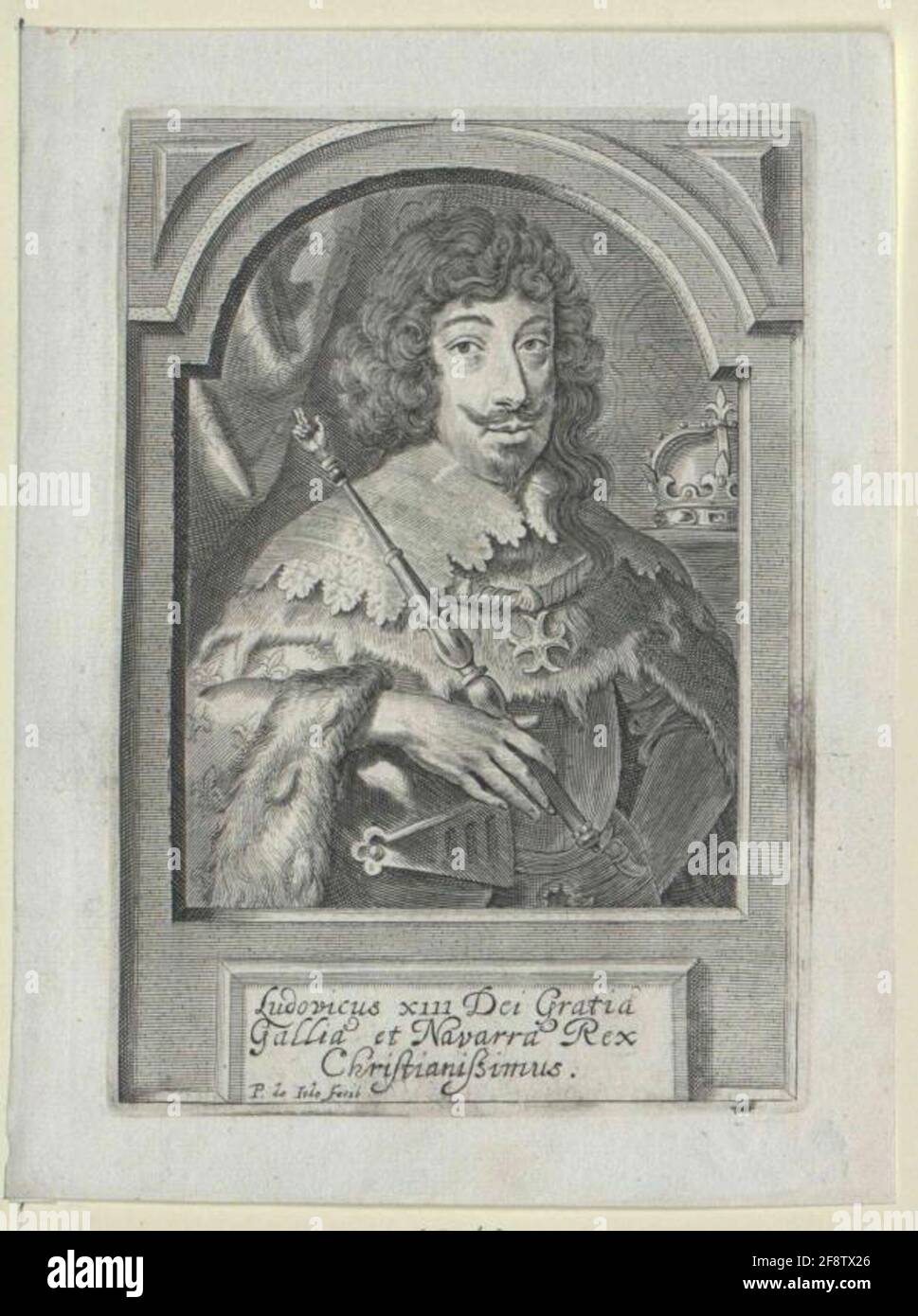 Ludwig XIII., King of France Stock Photo - Alamy