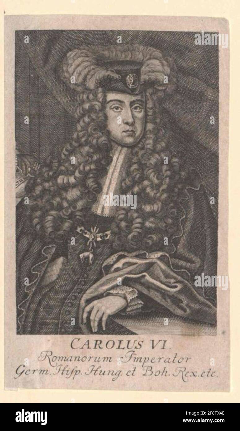 Karl VI., Roman-German Kaiser Stock Photo - Alamy