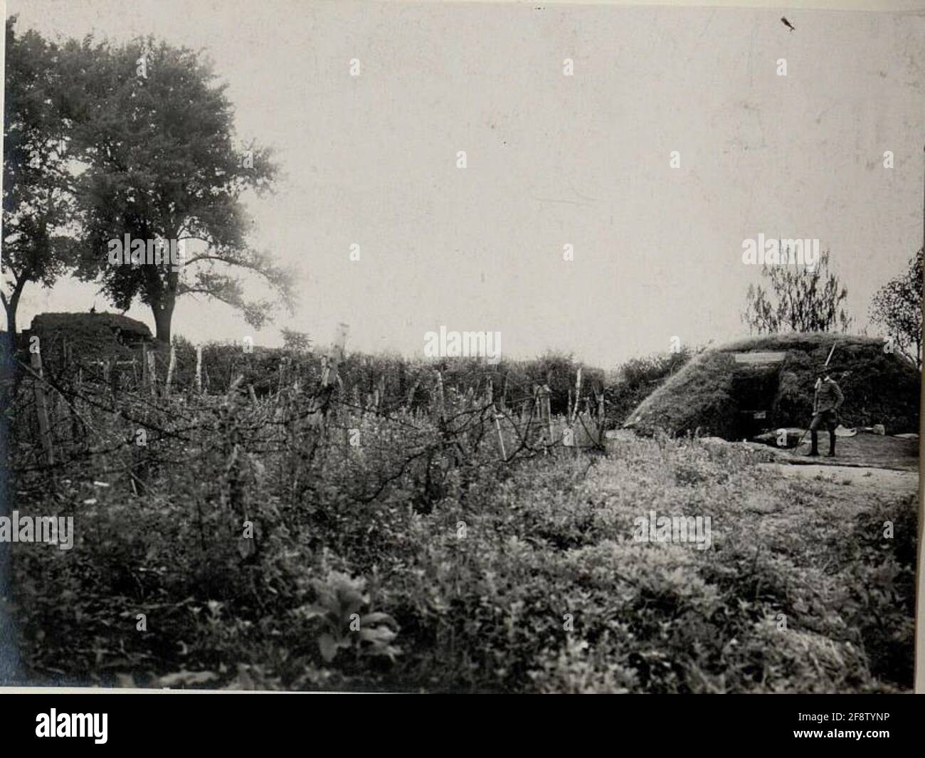 A flanking system for machine gun and storm defense guns in the ...