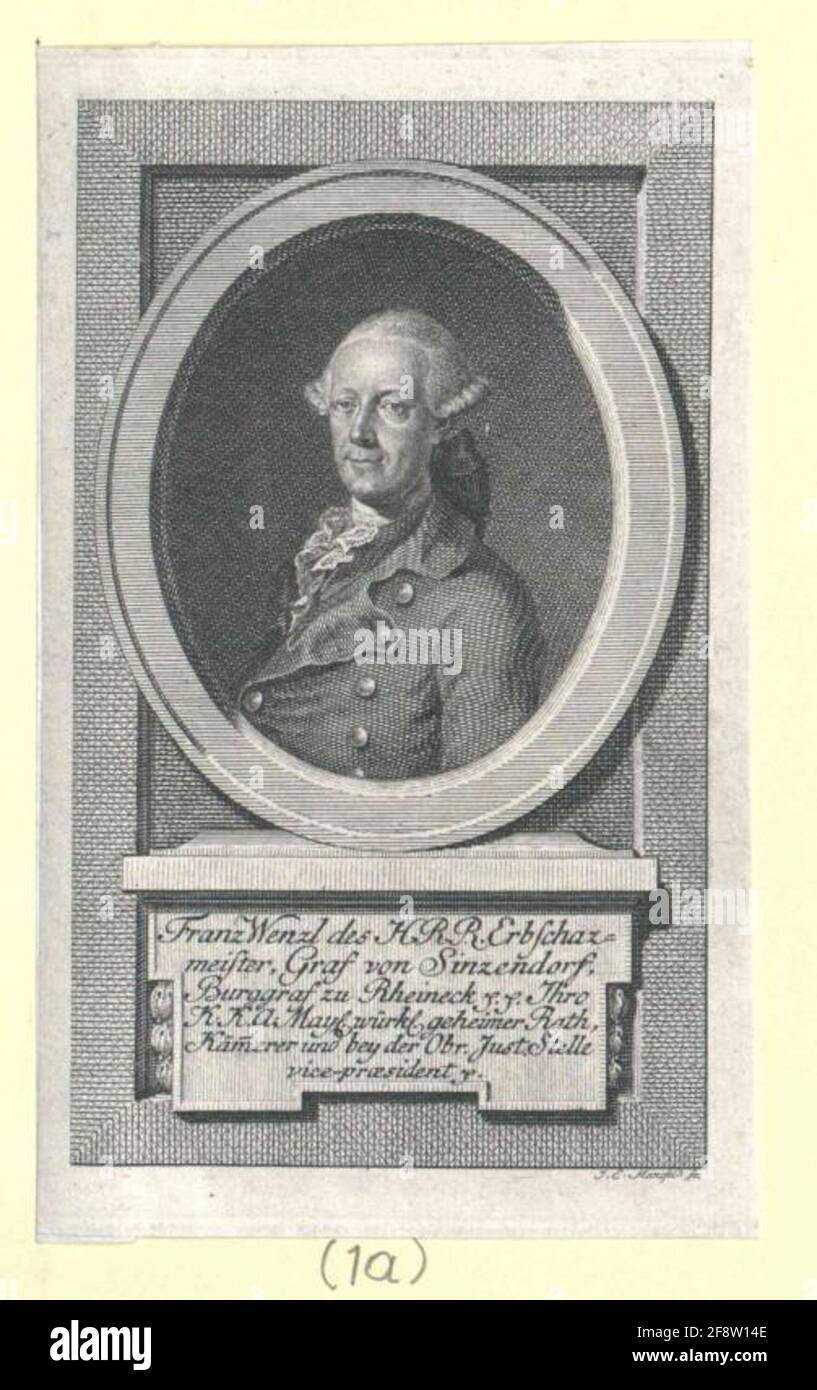 Sinzendorf, Franz Wenzel Graf von Stock Photo - Alamy