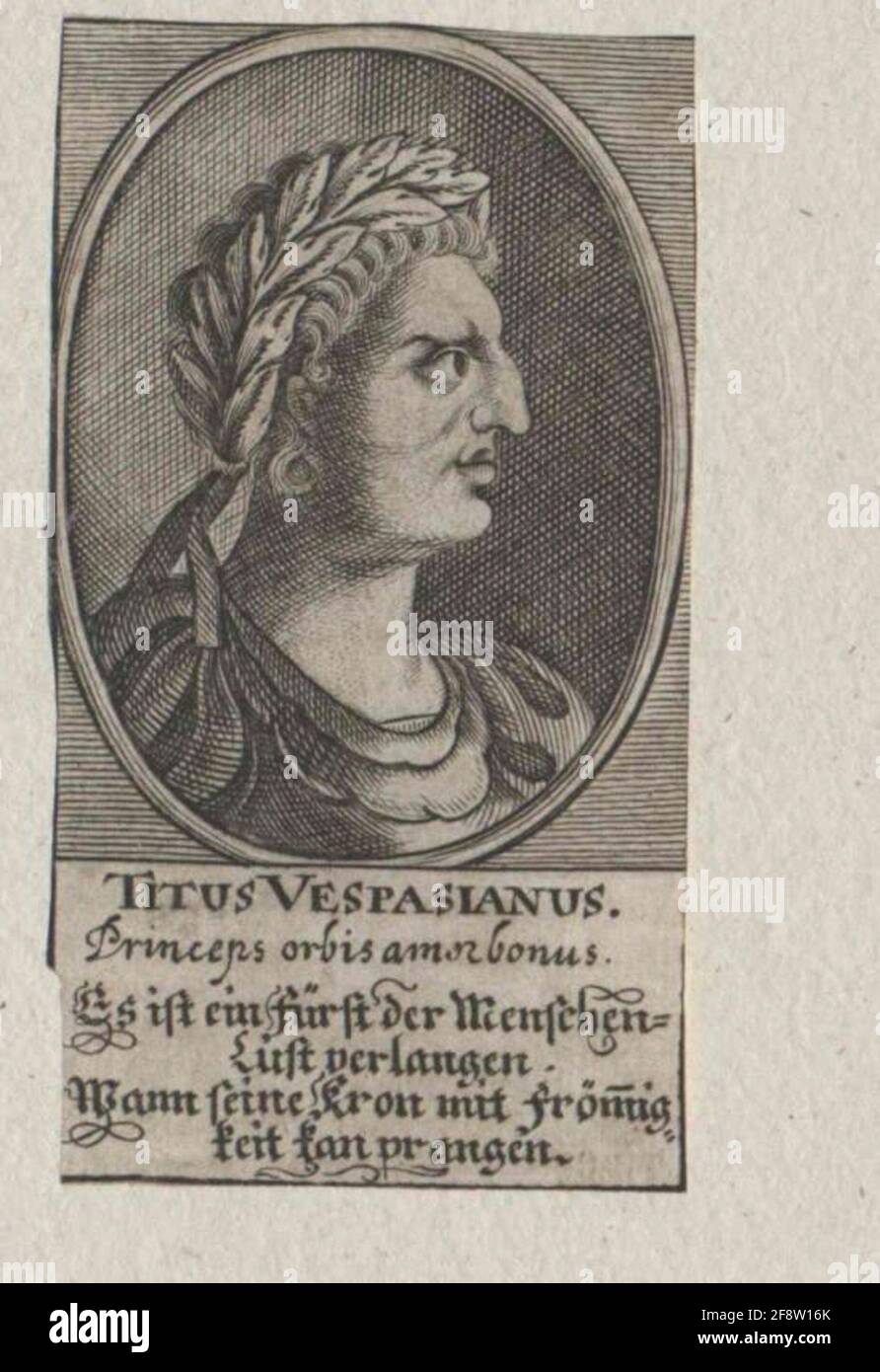 Titus, Roman Emperor Stock Photo - Alamy