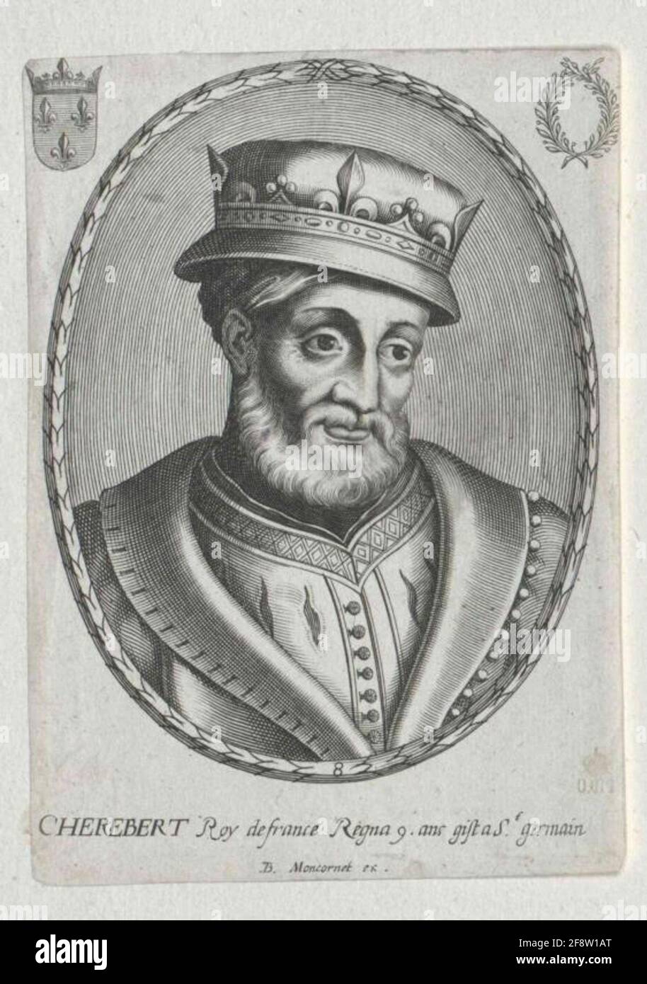 Charibert I, King of Franconia Stock Photo - Alamy