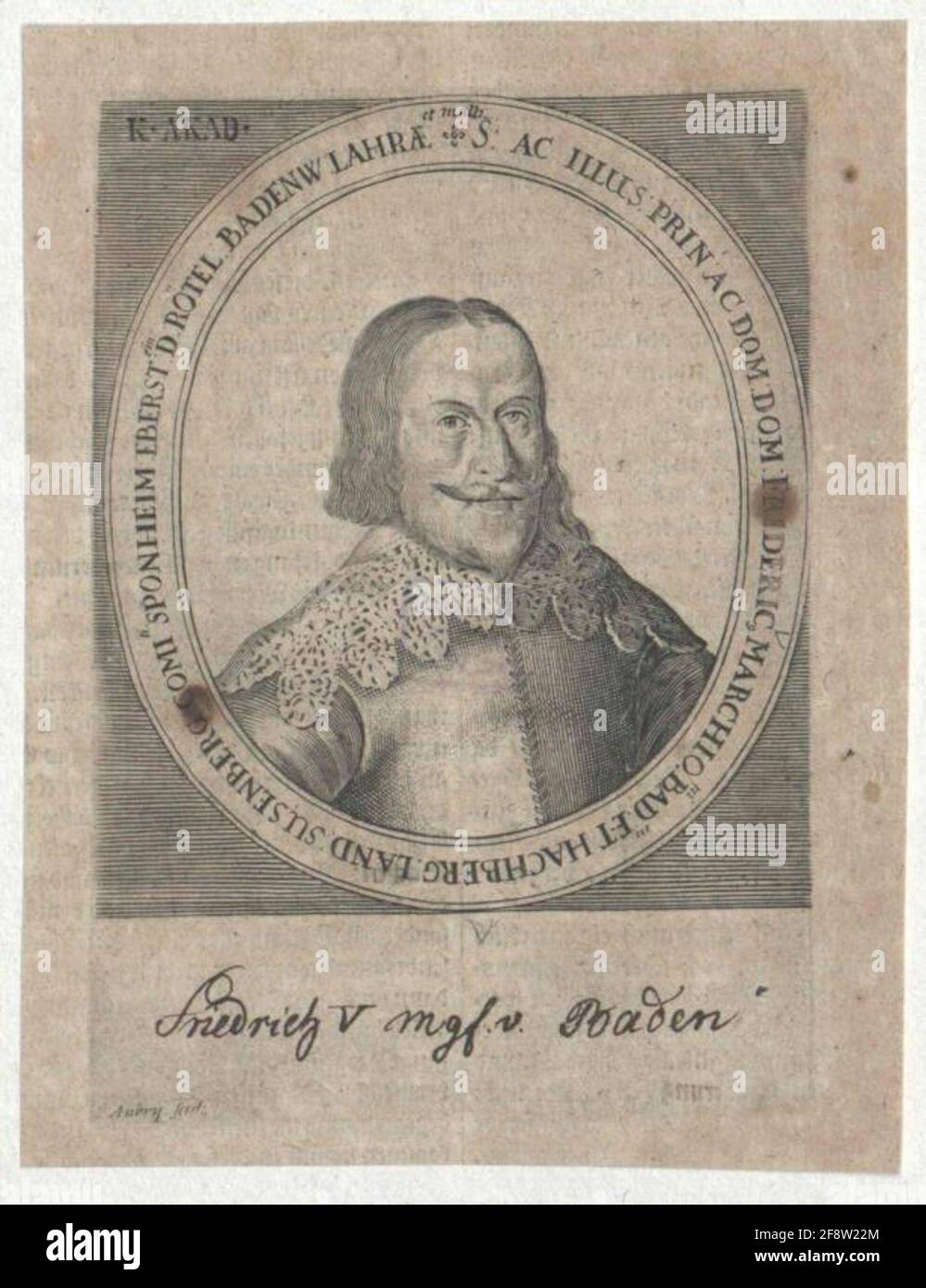 Markgraf von baden durlach hi-res stock photography and images - Alamy