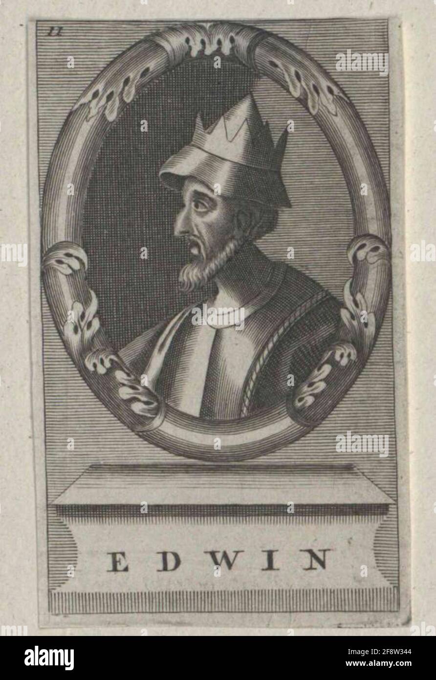 Edwin, King of England Stock Photo - Alamy