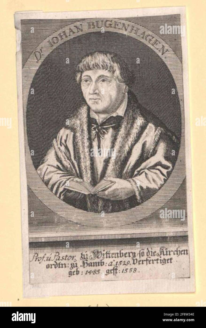 Bugenhagen, Johannes 1726 / 1800 Stock Photo - Alamy