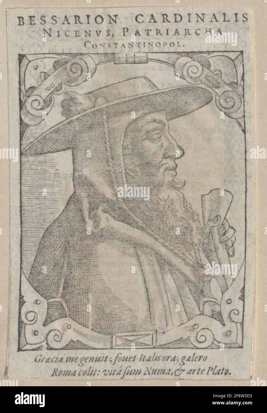 Bessarion, Johannes Form Cutter: Stimmer, Tobias Stock Photo - Alamy