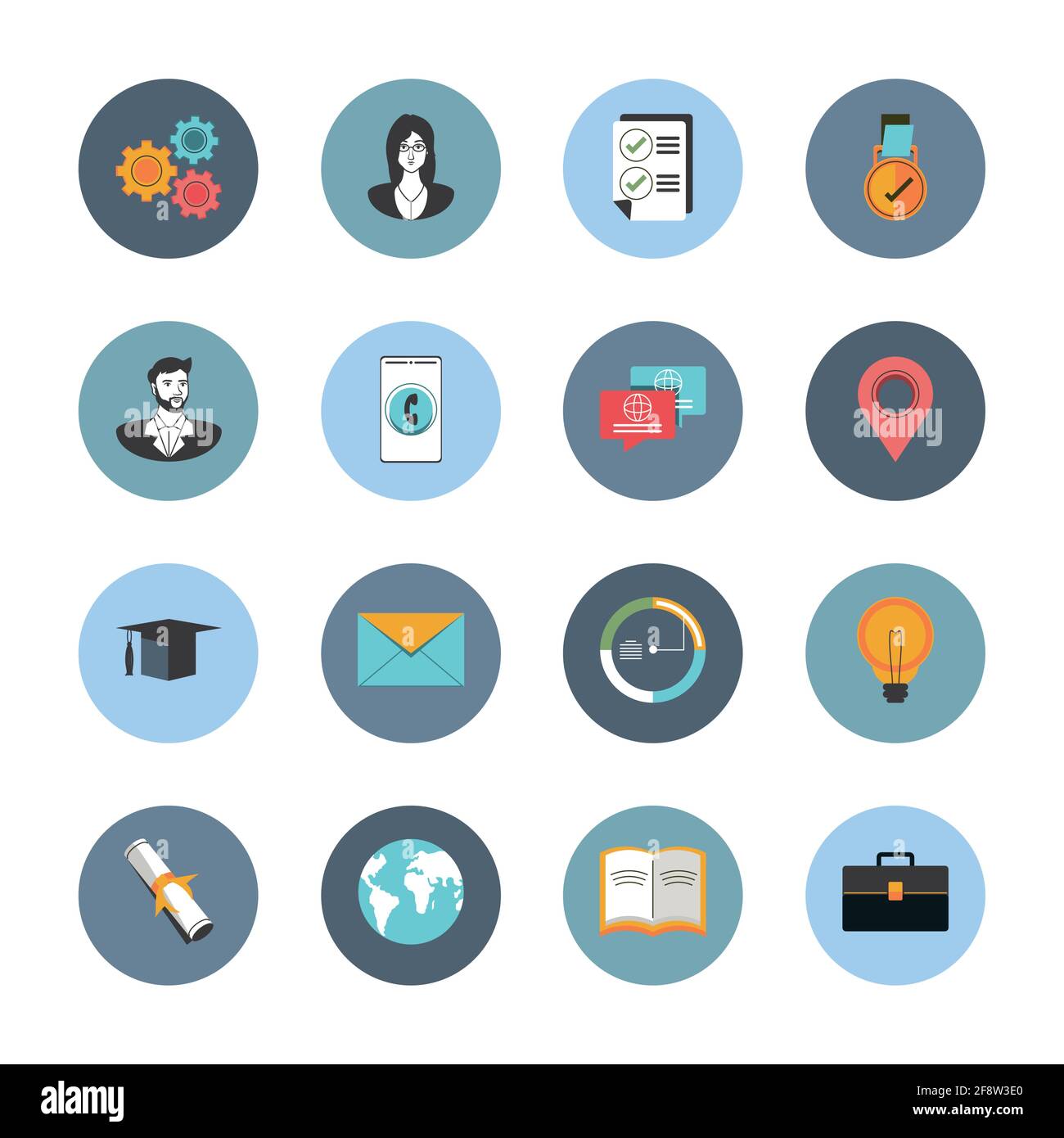 curriculum vitae set Stock Vector Image & Art - Alamy